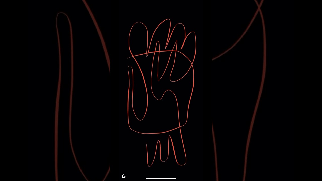 Abstract line drawing | concept app | #art #artist #youtubeshorts