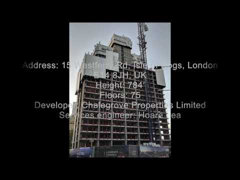 Landmark Pinnacle Isle of Dogs 233m 75 fl Update! January 2018
