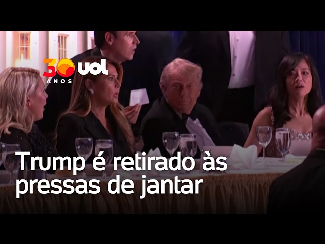 Jornalista relata clima após tiros em jantar com Trump