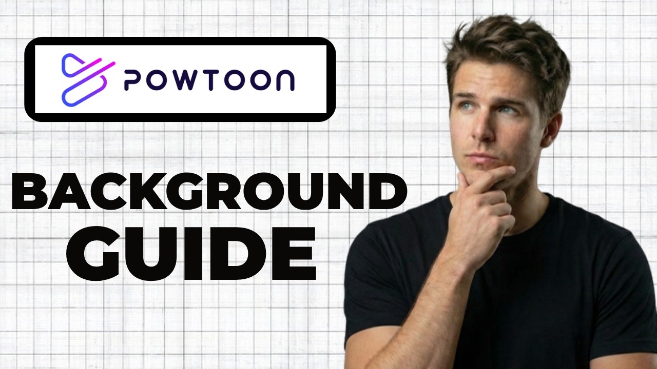 How To Use Powtoon Backgrounds (Quick Guide)