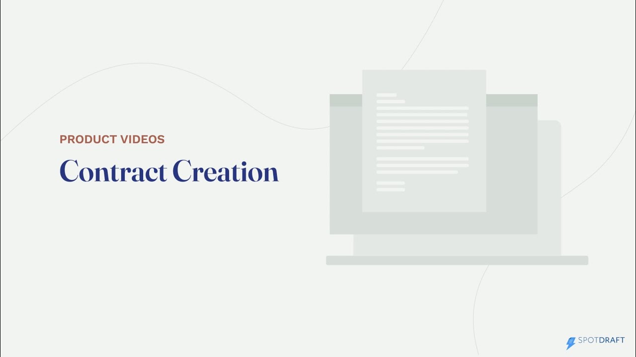 Create a contract from a template on SpotDraft