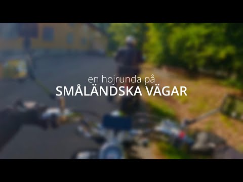 Kan Småland leverera motorcykelvägar? Jag körde hoj en hel dag kring Åsnens nationalpark