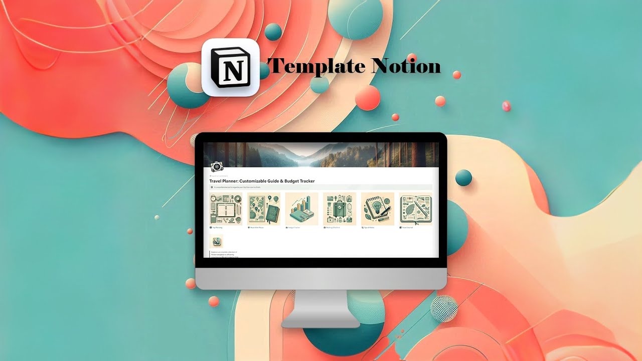 [EN] Notion Template Presentation: Travel Planner: Customizable Guide & Budget Tracker