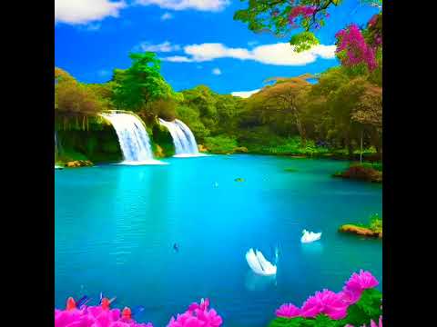 AI art of beautiful nature and landscape #ai #art #nature