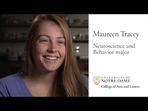 Neuroscience Student Profile: Maureen Tracey