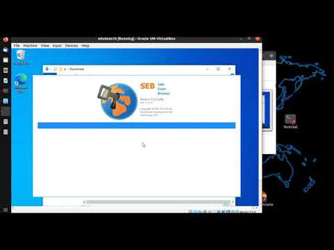 Run Safe Exam Browser (SEB) on Linux (Virtual Machine) Fix the active display configuration is not