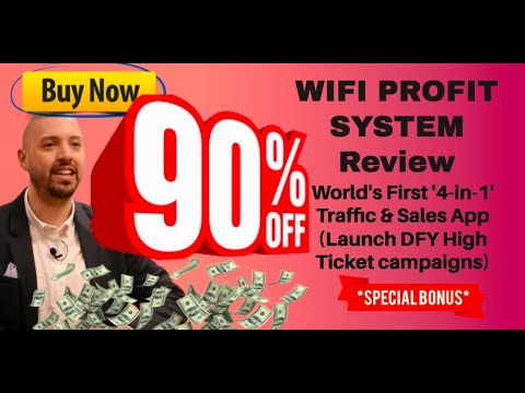 WiFi Profit System review + demo (Get 90% off AND my WiFi Profit System bonus TRAFFIC BOOSTER)