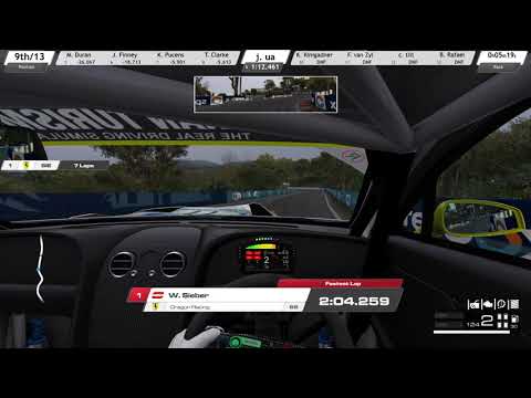 Old race record #3. RaceRoom Racing (Bathurst) dayli race BENTLEY CONTINENTAL GT3