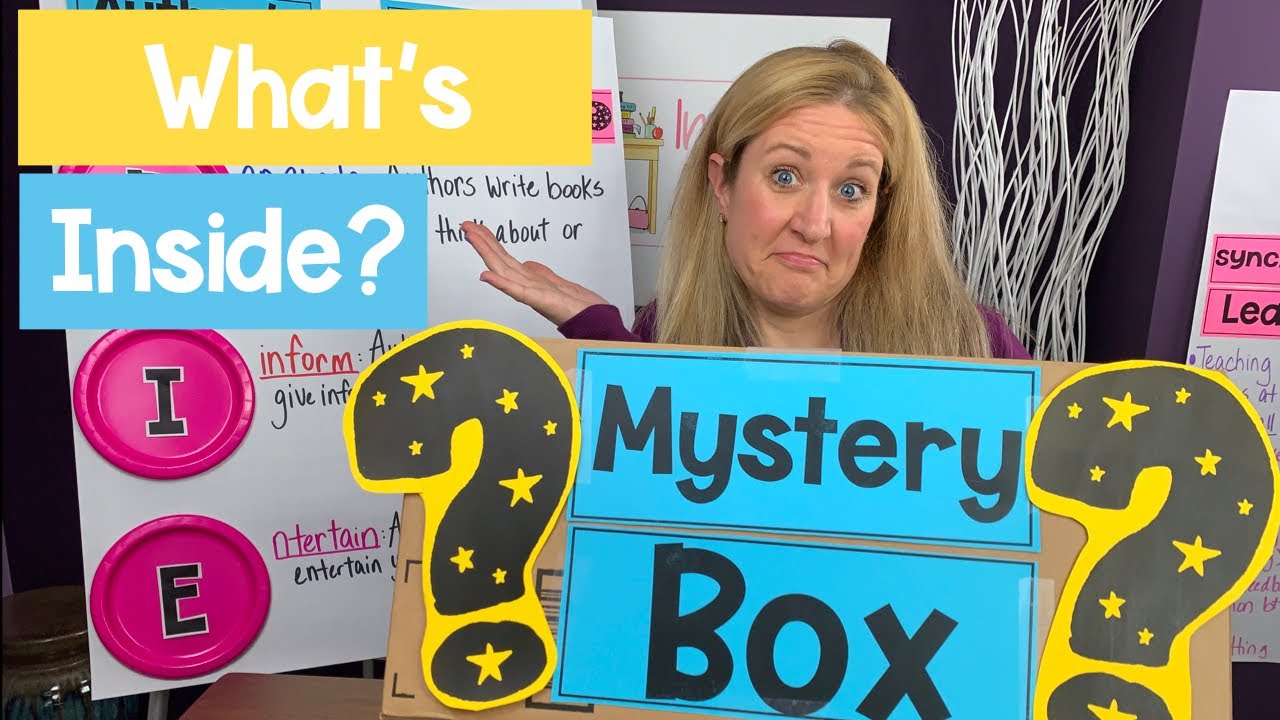 Mini Lesson Author's Purpose
