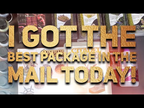 I Got the Best Package in the Mail Today!