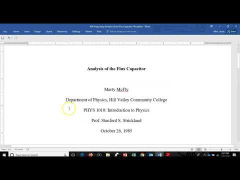 How to Make a Running Head, Title Page: APA 7th edition