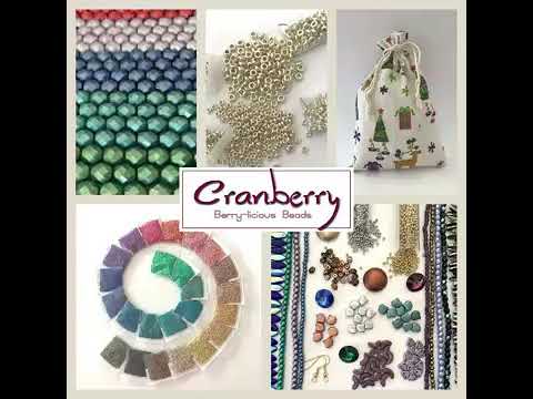 Cranberry Advent Calendar for Bead Weavers 2021