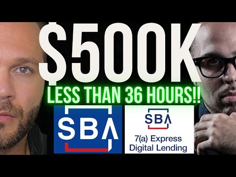$500K APPROVALS in 36 HOURS! | EASY SBA EXPRESS LOAN REQUIREMENTS 2024 💰