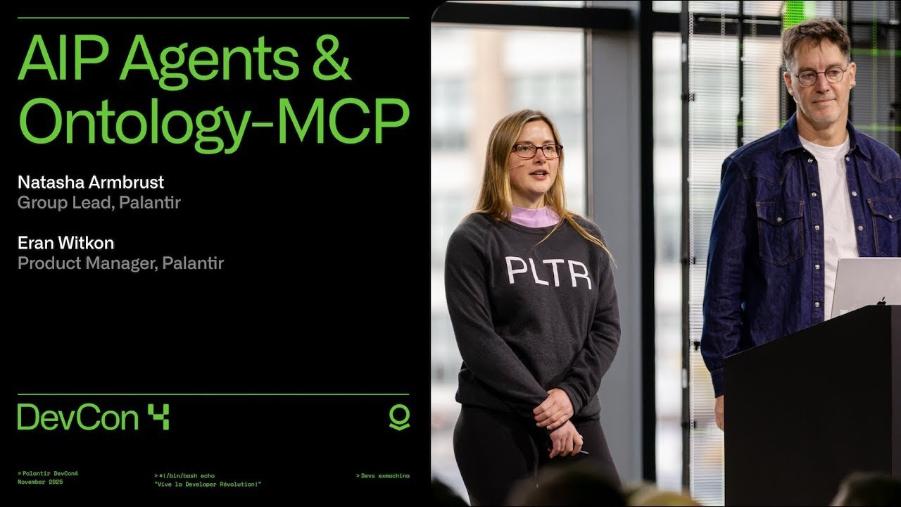 Product Launch: AIP Agents and Ontology-MCP | DevCon 4