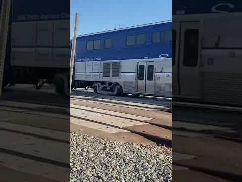 AMTRAK P.S. #2120 Passing by Pioneer Blvd