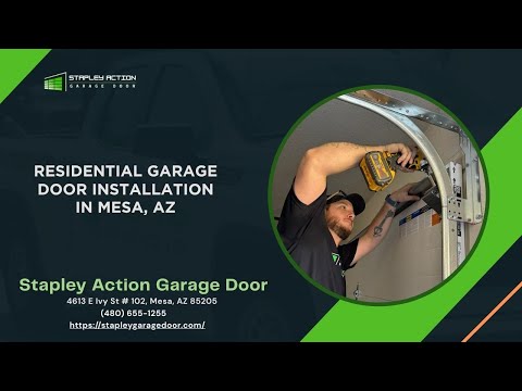 Residential Garage Door Installation in Mesa, AZ | Stapley Action Garage Door