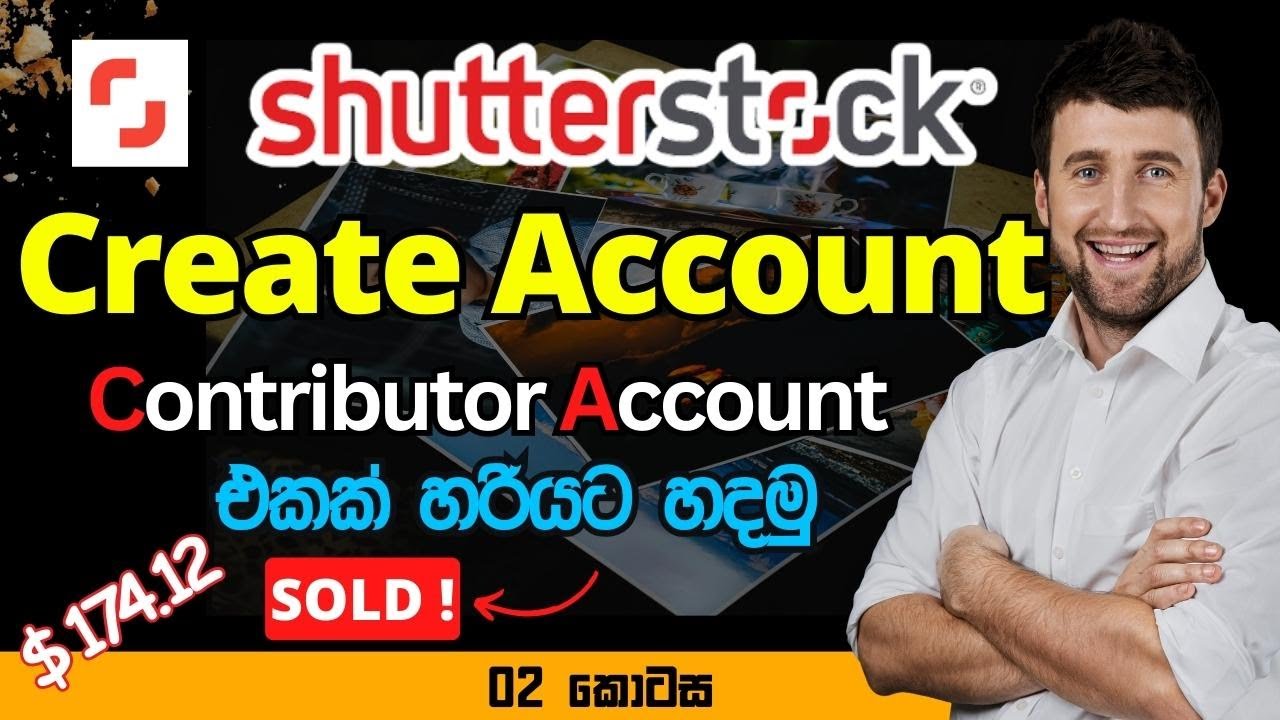 How to Create Shutterstock Contributor Account   Shutterstock  - Part  02