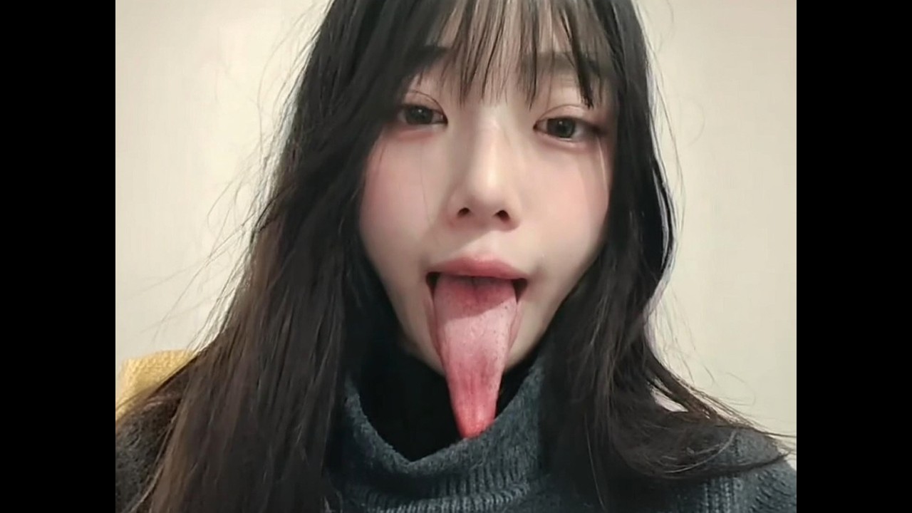 What a long tongue!