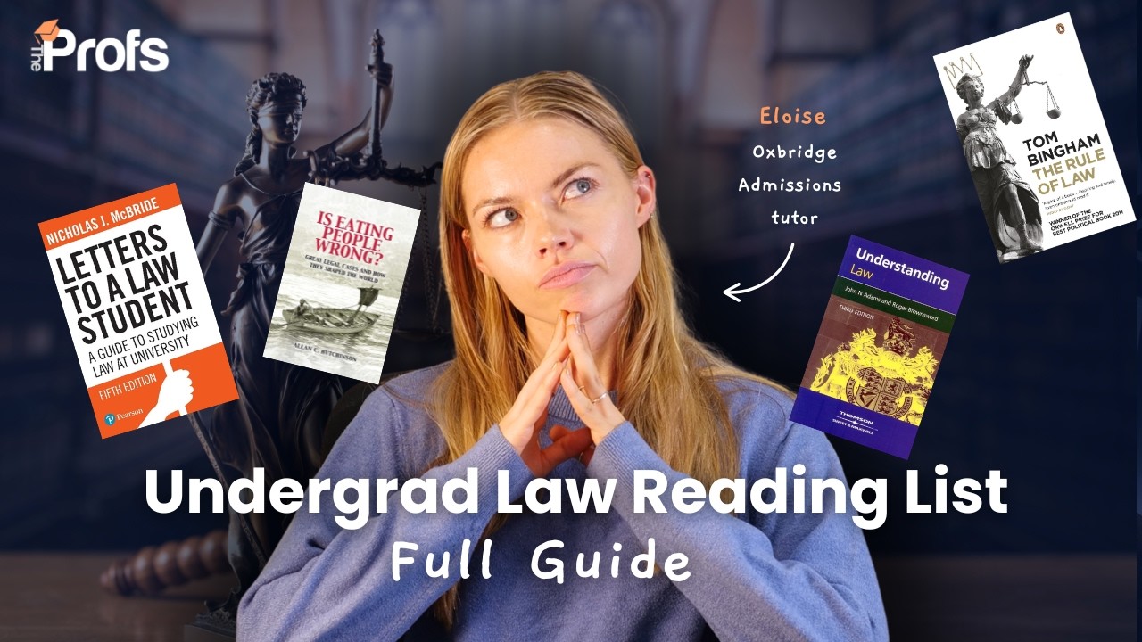 TOP 6 BOOKS EVERY LAW STUDENT NEEDS! | READING LIST GUIDE
