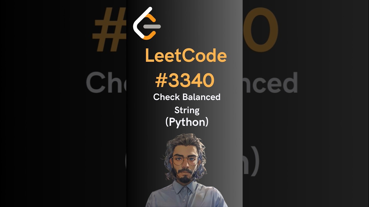 LeetCode#3340 Check Balanced String - Python