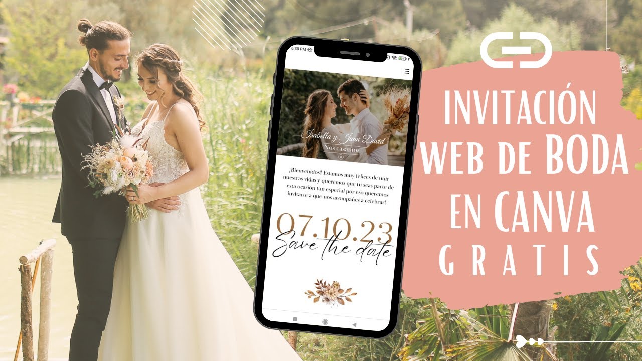How to make a digital wedding invitation with Canva for free