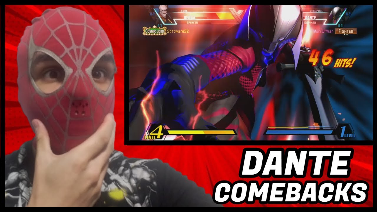 UMVC3 - DANTE COMEBACK COMPILATION!