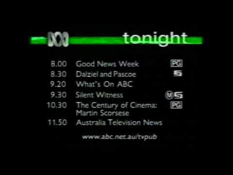 ABC TV: Line-up "It's Your ABC" (1998)