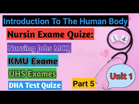 Anatomical Plane MCQs | Body Plane QUIZ | Introduction to The Human Body MCQs |BSN, Post RN | Part 5
