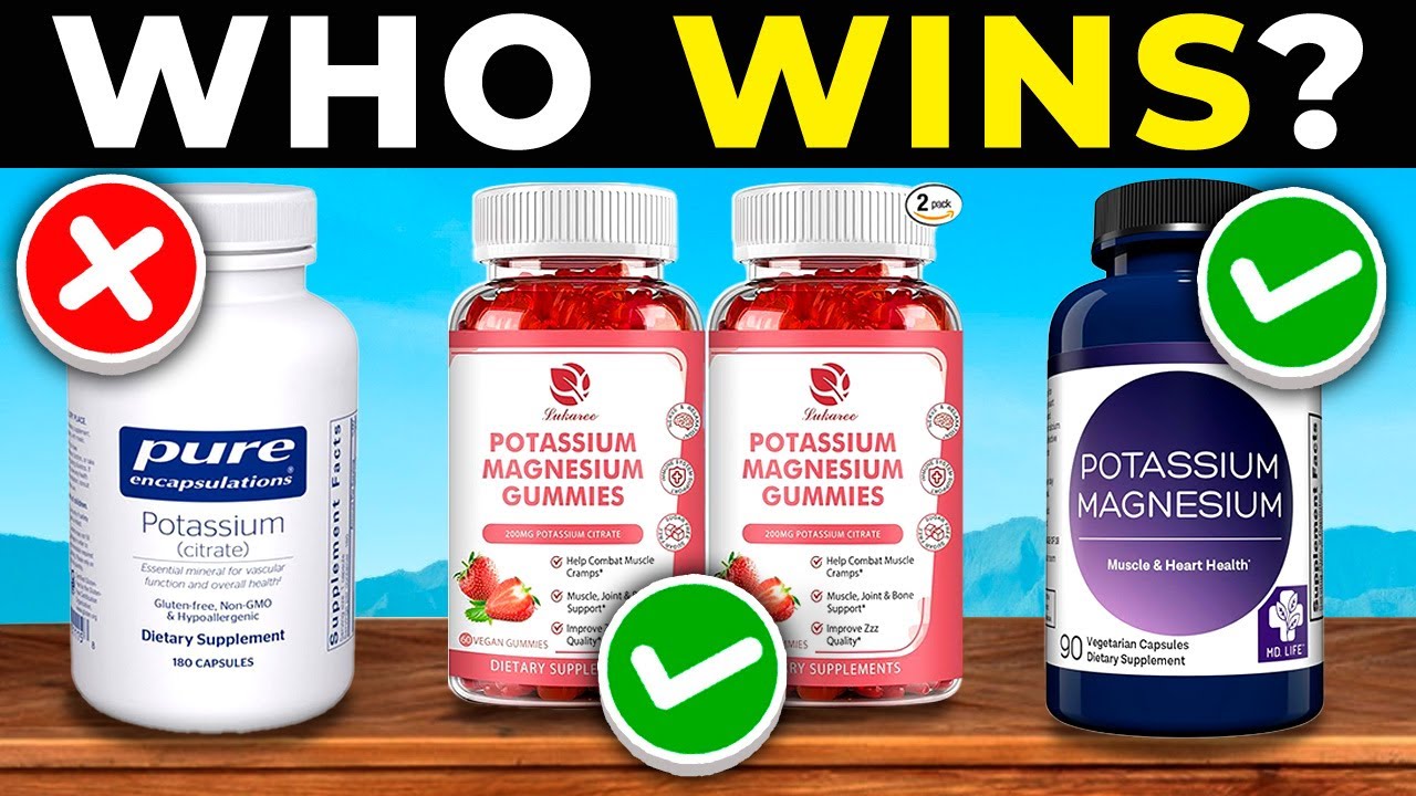 TOP 5 BEST POTASSIUM SUPPLEMENTS 2026 | Best Value POTASSIUM on AMAZON