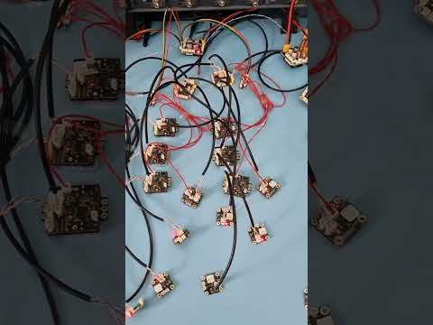 Large robotic system bench test - 48 network devices at 1kHz update rate