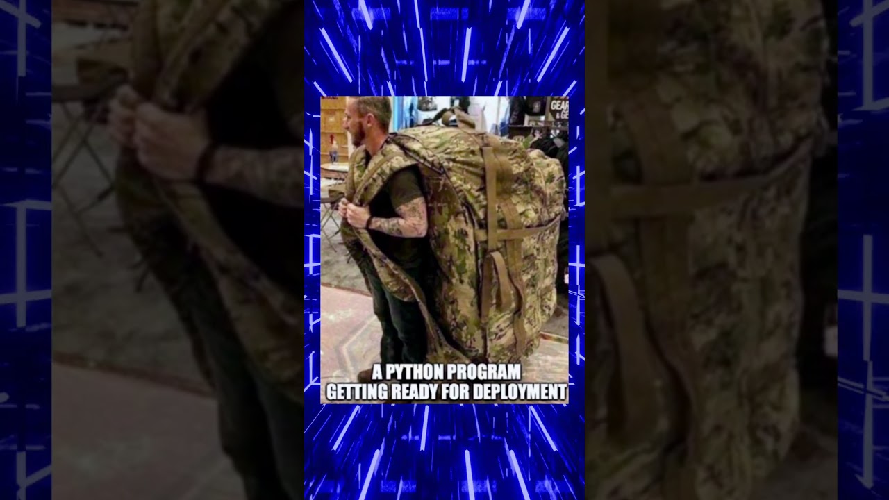 A Python Developer getting ready for Development `Meme 16` #memes #python #developer