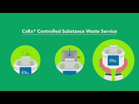 Prevent Drug Diversion with CsRx Controlled Substance Waste Service