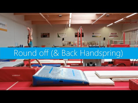 Round-off bwd handspring progressions – Gymnastics Coaching.com
