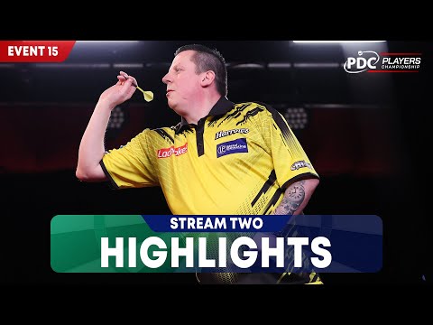 NINE-DART PERFECTION! ⭐️ | Stream Two Highlights | 2025 Players Championship 15