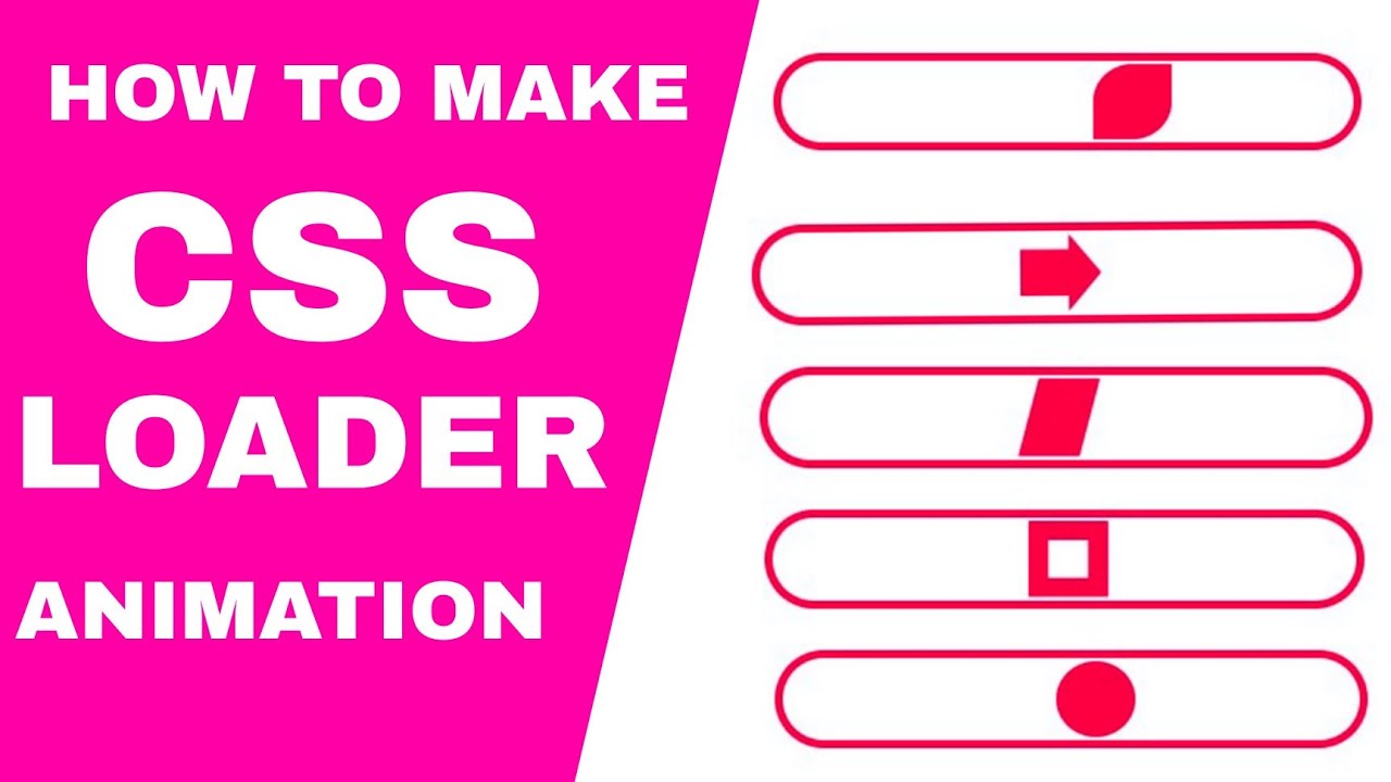 How To Make A Beautifull CSS LOADER Animation