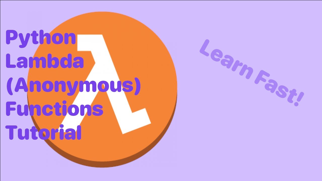 Understand Lambda Functions in Under 4 Minutes | Python Tutorial