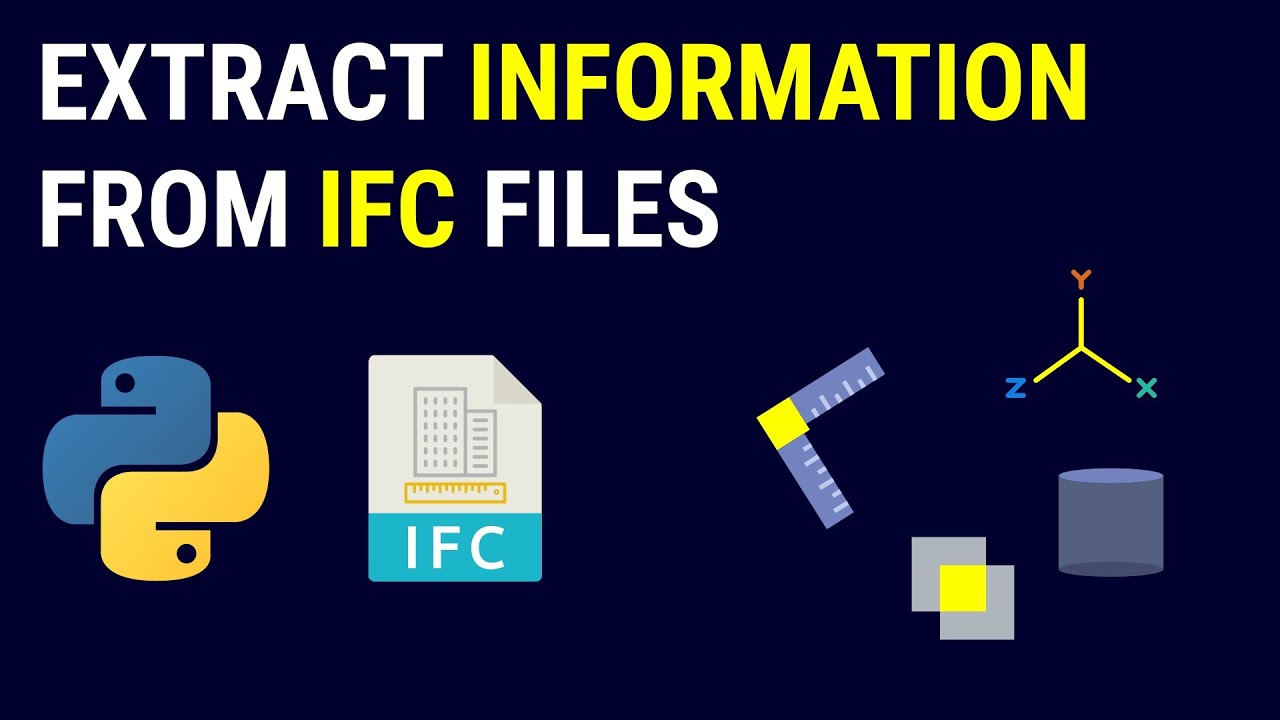 Extract information from an IFC file using python