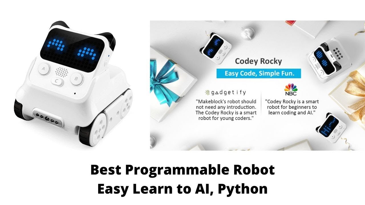 Best Programmable Robot to learn AI, Python, Remote Control