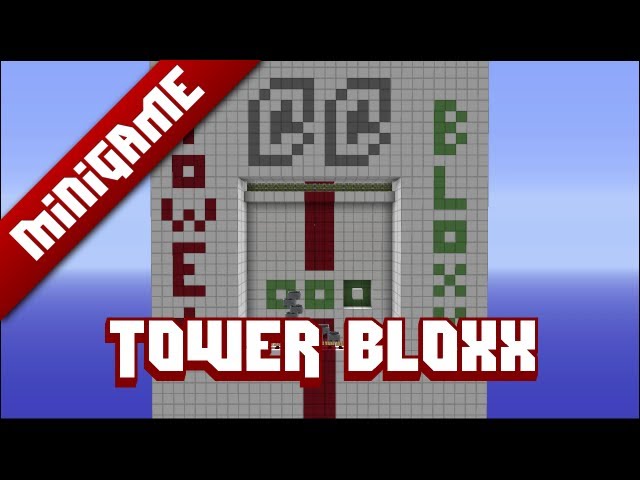Tower Bloxx - Minecraft Minigame (Playable) Minecraft Map