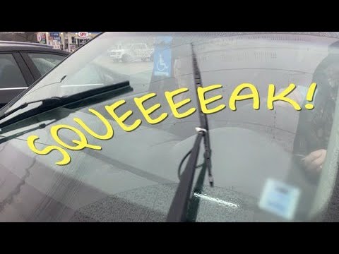 Stop squeaky wiper blades with this simple hack