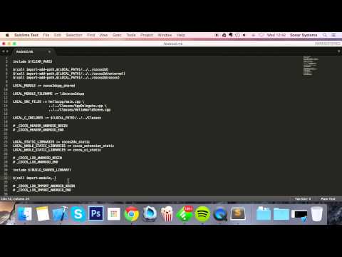Learn Cocos2d x UI C Setting Up The Project - Mind Luster