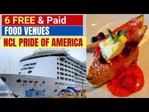 NCL Pride Of America Dining (Complimentary and Specialty)