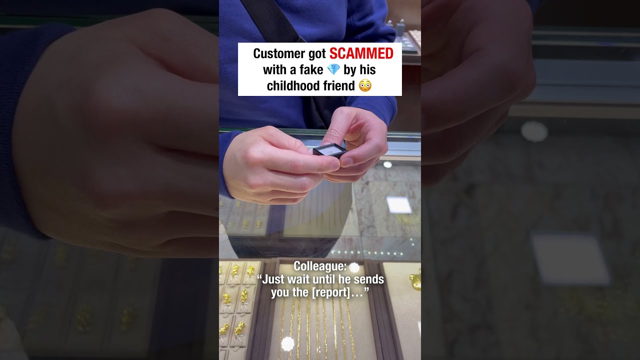 💎 FAKE DIAMOND SCAM by a Childhood Friend 🤯