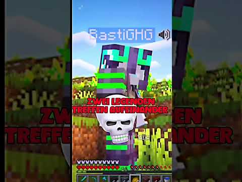 Benx trifft BastiGHG!? ☠️🔥🔥 #shorts #minecraft #edit