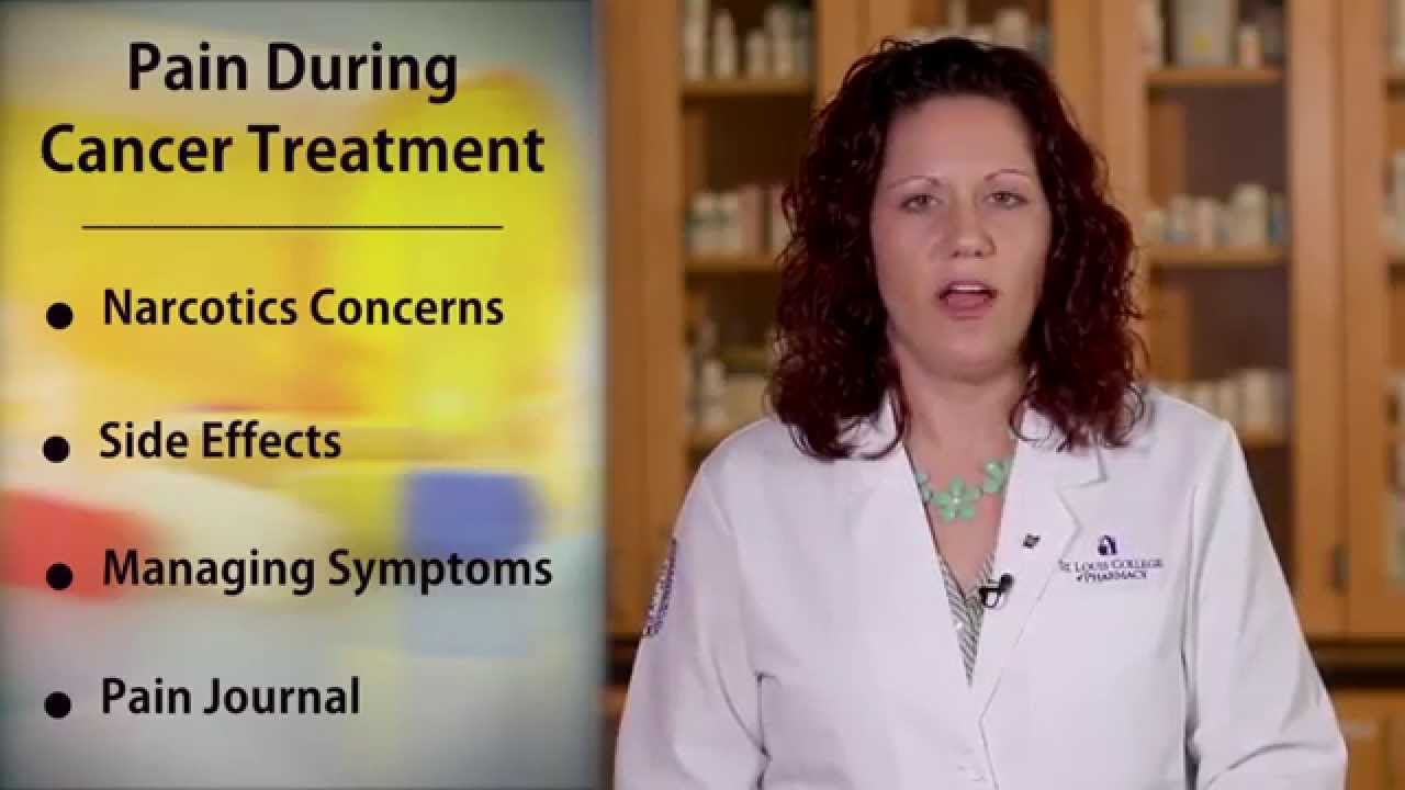 Ask the Pharmacist: Pain During Cancer Treatment