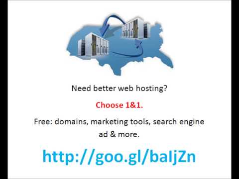 Need better web hosting? Choose 1&1 Free domains