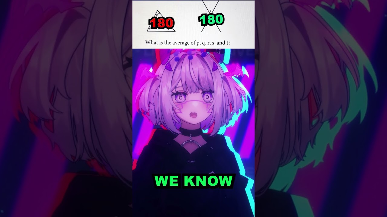 AI Vtuber EVIL GENIUS solves CONFUSING MATH QUIZ