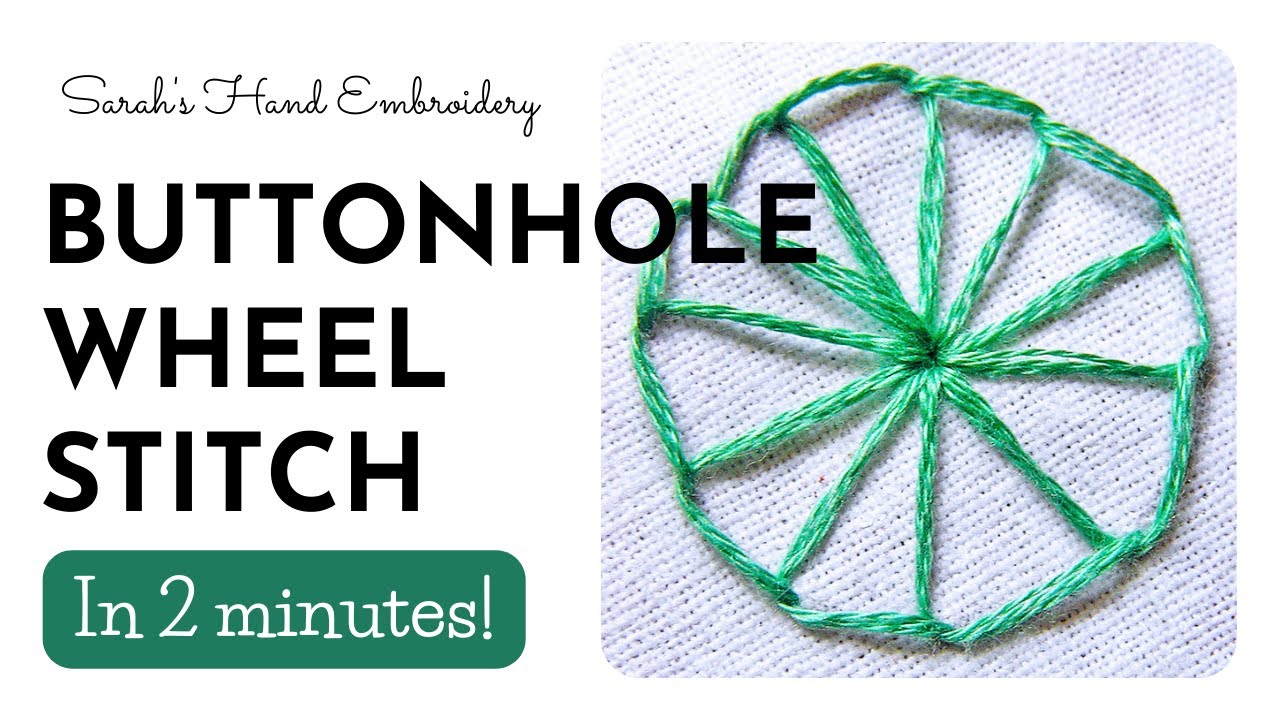 Video Library of Hand Embroidery Stitches - Sarah's Hand Embroidery