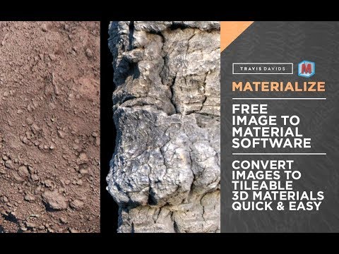 Materialize – Convert Images To Tileable 3D Material Texture Maps for ...