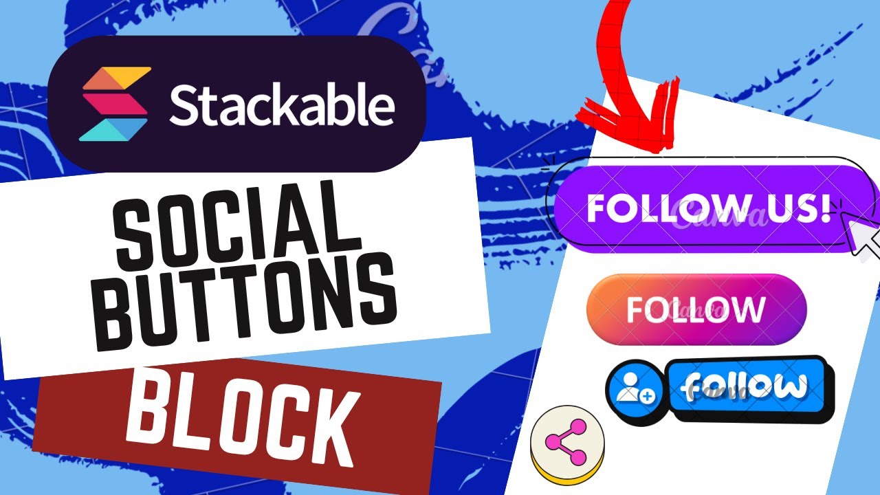 Stackable Blocks: Social Buttons